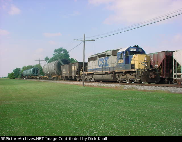 CSX 6081(GP40-2)